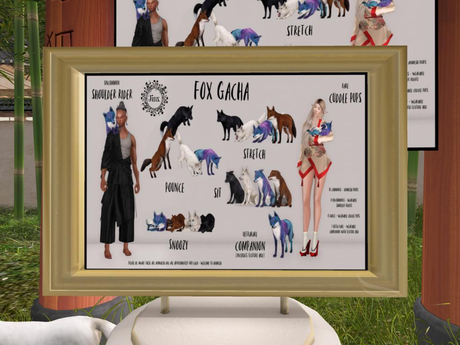 Second Life Marketplace - Jinx : Fox Gacha - Pounce Red - REZZ to Unpack